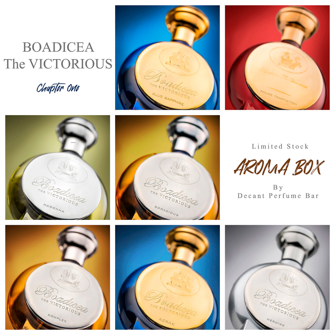 Aroma Box Boadicea Chapter One - Set Of 7 Fragrances – Decant Perfume Bar